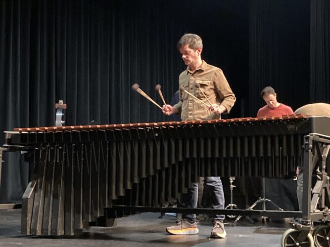 Percussion Ensemble Strikes A Bang With Local Students | News, Sports, Jobs - The Intelligencer